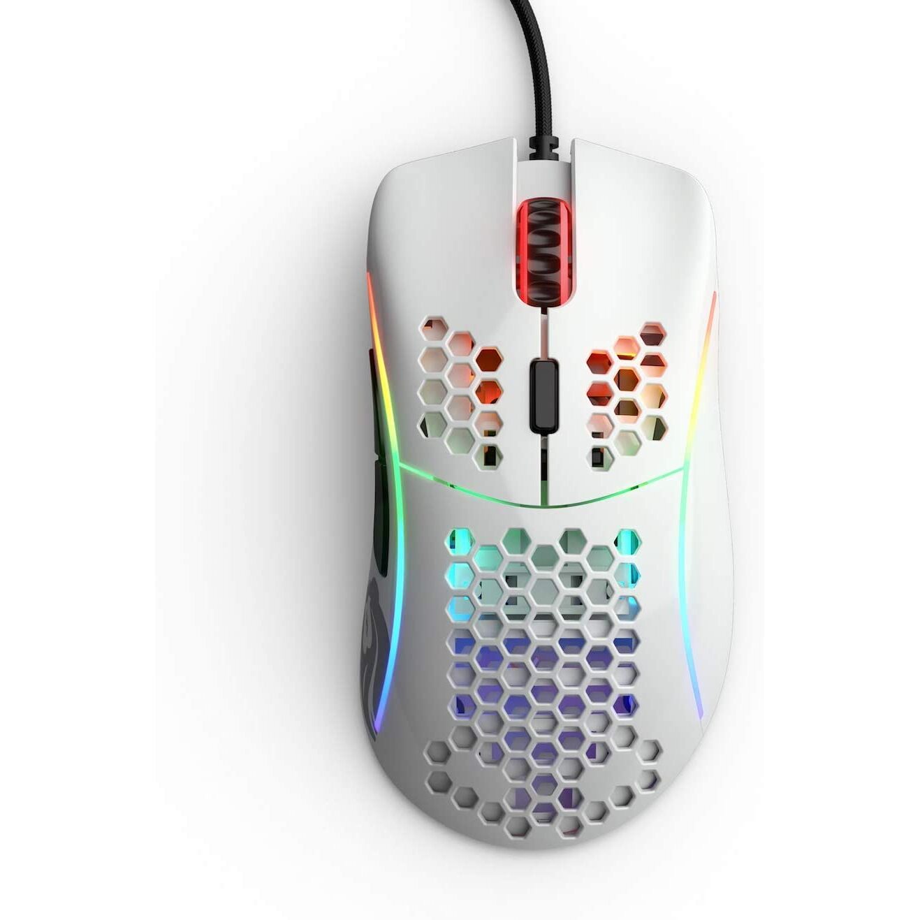 Glorious GD-GWHITE Model D USB RGB Gaming Mouse - Glossy White | Falcon ...