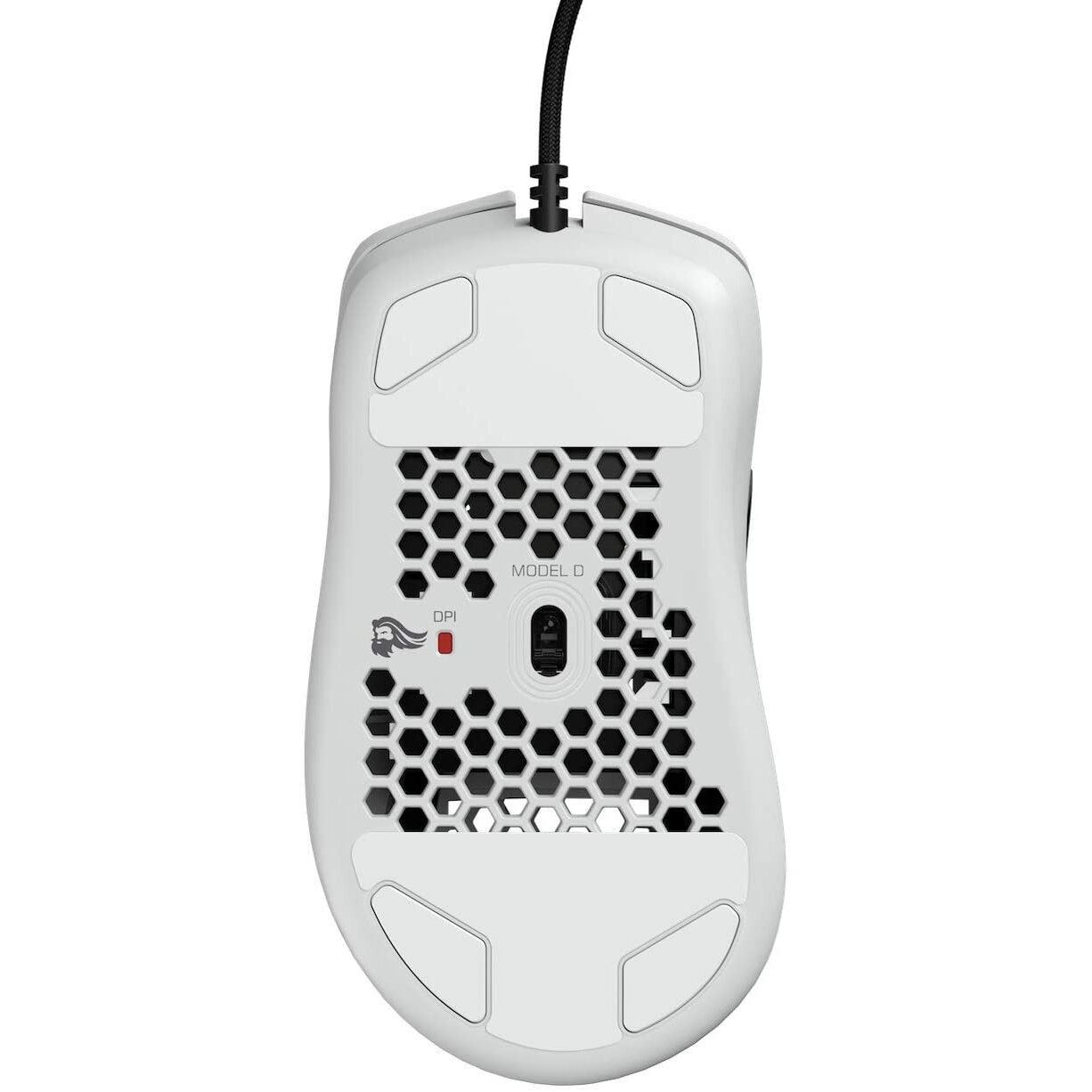 Glorious GD GWHITE Model D USB RGB Gaming Mouse Glossy White Special Offer Falcon Computers