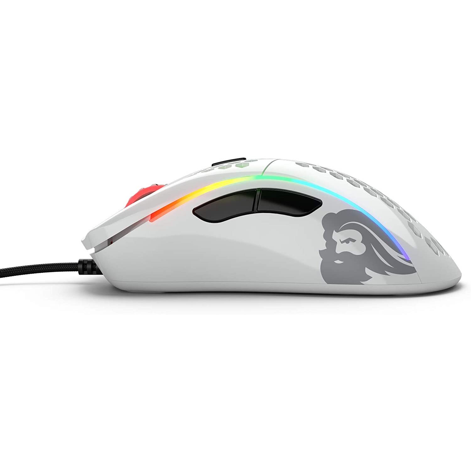 Glorious GD-WHITE Model D USB RGB Gaming Mouse - Matte White | Falcon ...