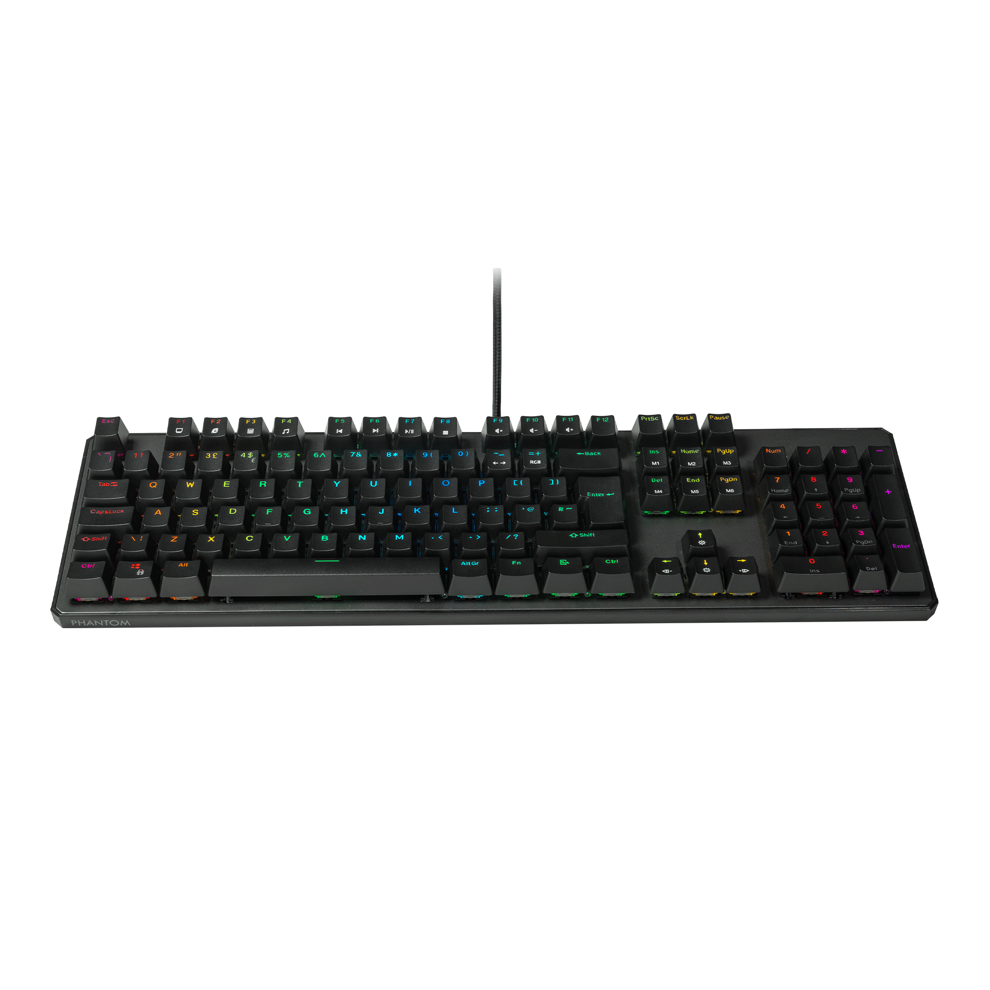 Tecware Phantom RGB 105-Key Backlit Mech Keyboard (Brown Switch ...