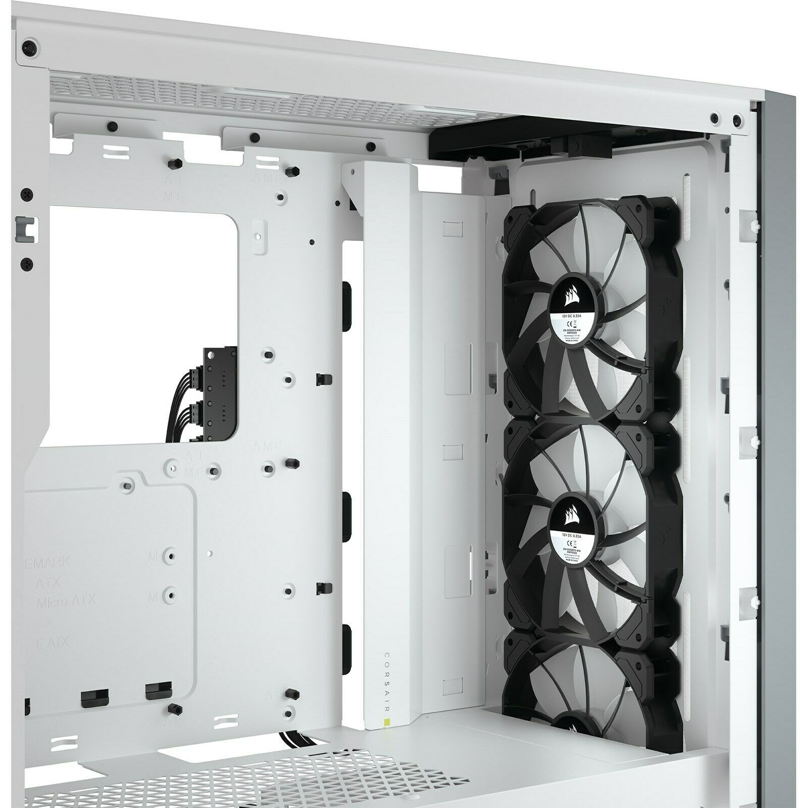 Corsair iCUE 4000X RGB White Mid Tower Gaming Case - White USB 3.0 ...