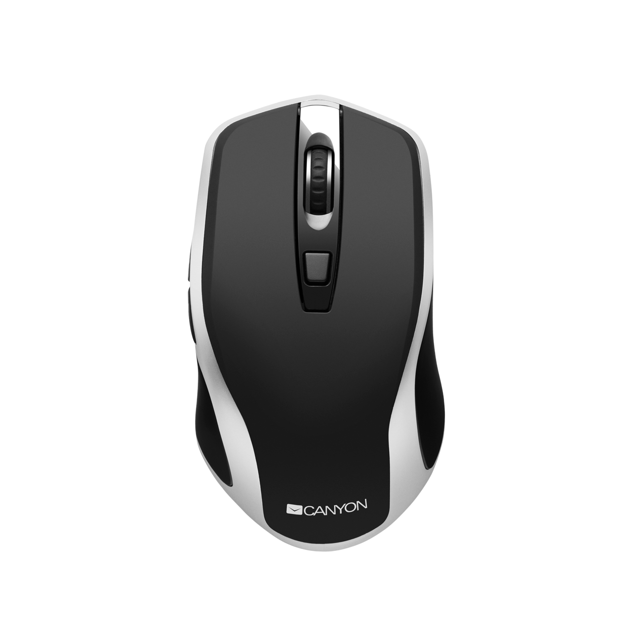 Canyon Wireless Rechargeable Optical Mouse MW19, Silver / Black ...