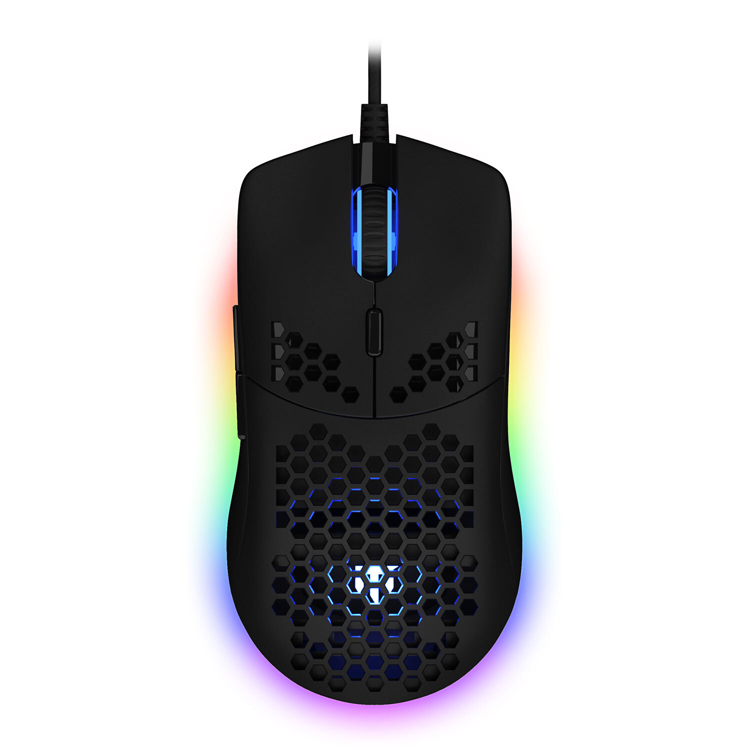 Tecware EXO Elite lightweight Gaming mouse - Matte Black | Falcon Computers