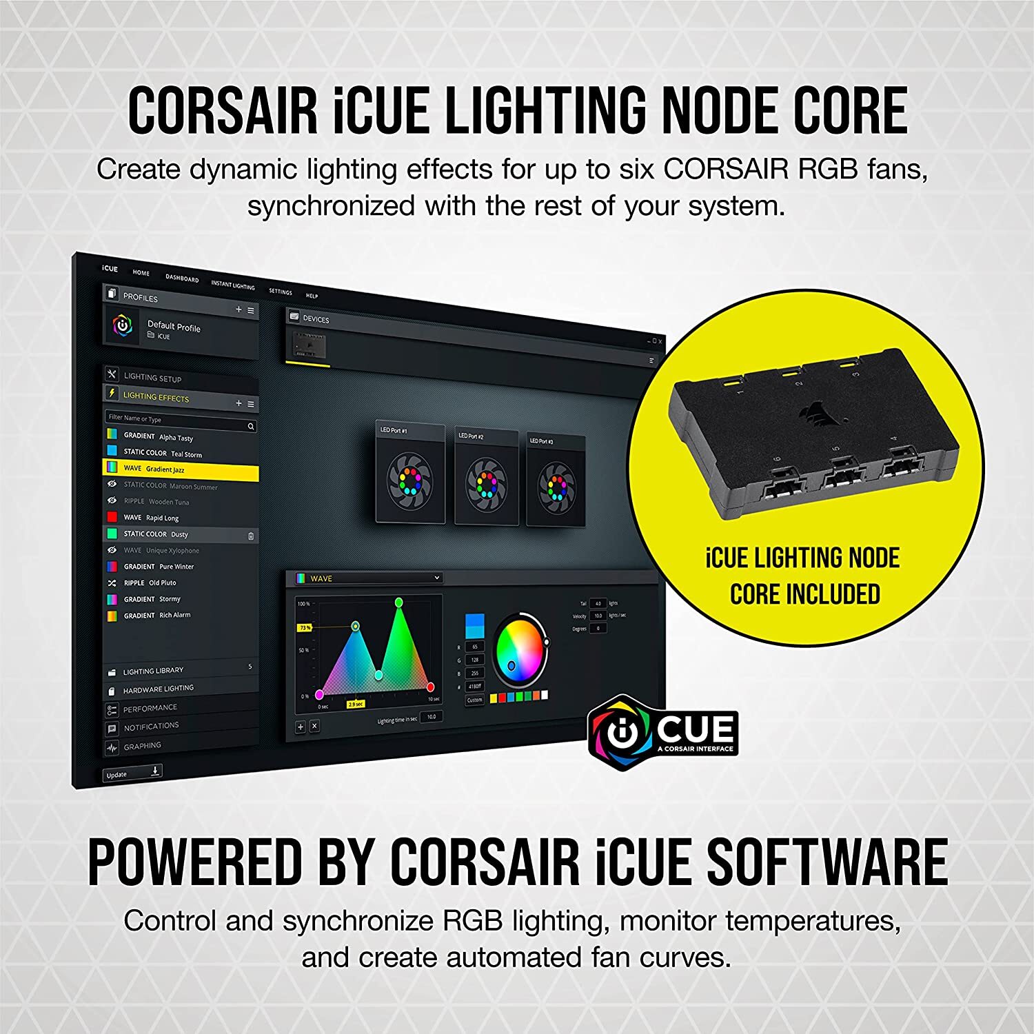 Corsair iCUE White Edition SP120 RGB ELITE Performance 120 mm PWM ...