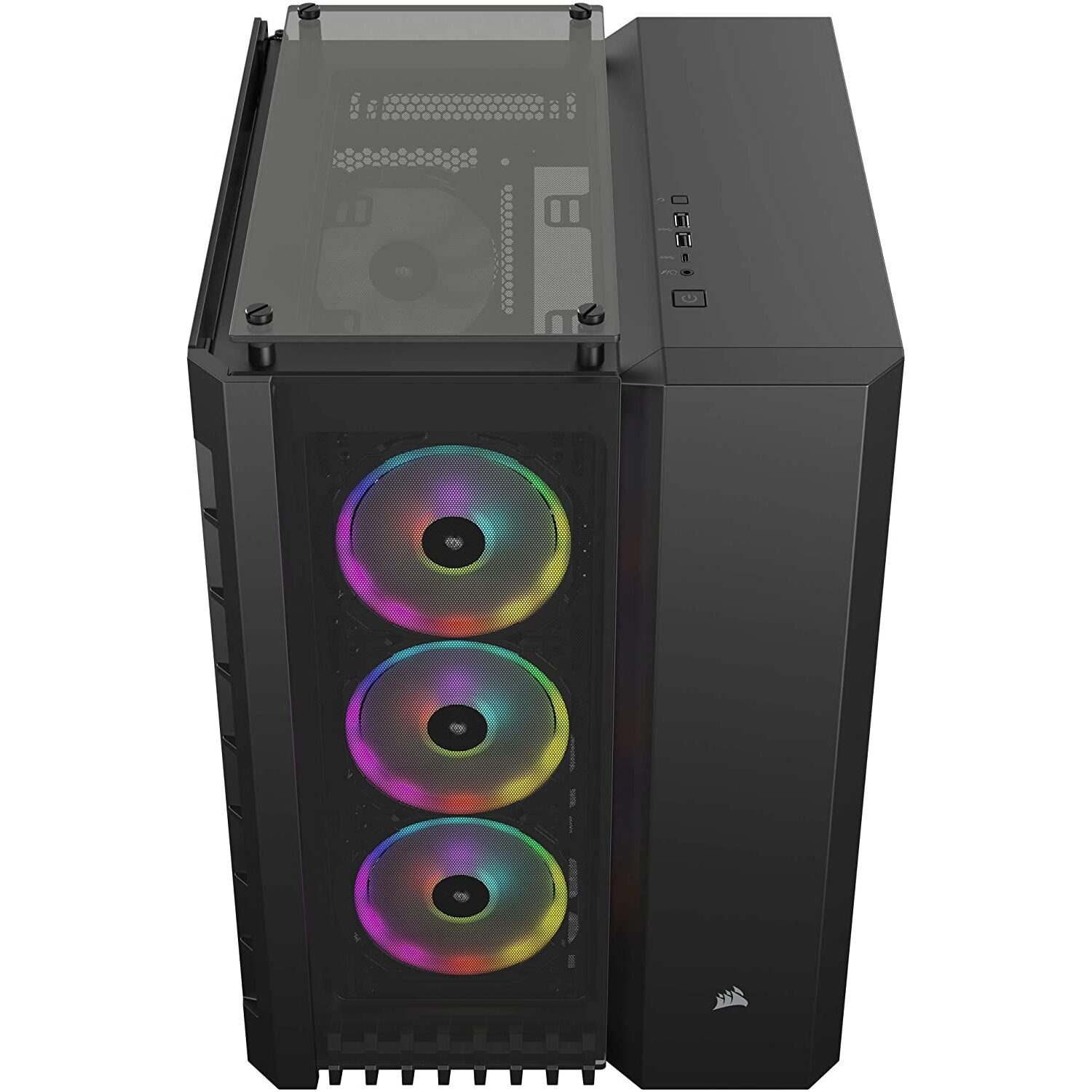 Corsair Crystal Series 680X RGB High Airflow Tempered Glass ATX Smart ...