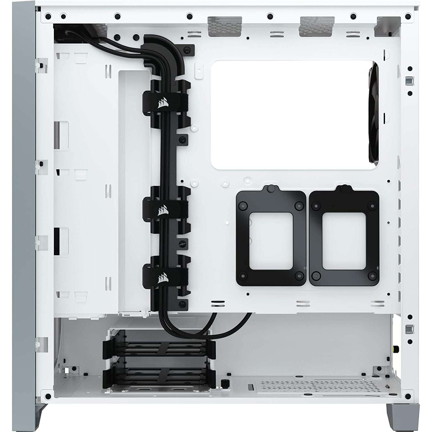 Corsair 4000D Airflow White Edition - Tempered Glass Mid-Tower ATX Case ...