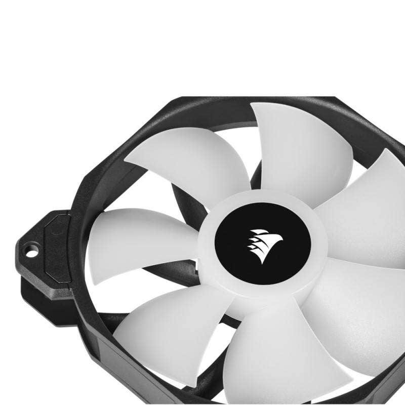 Corsair iCUE SP120 ELITE Performance 12cm PWM RGB Case Fan, 8 ARGB LEDs ...