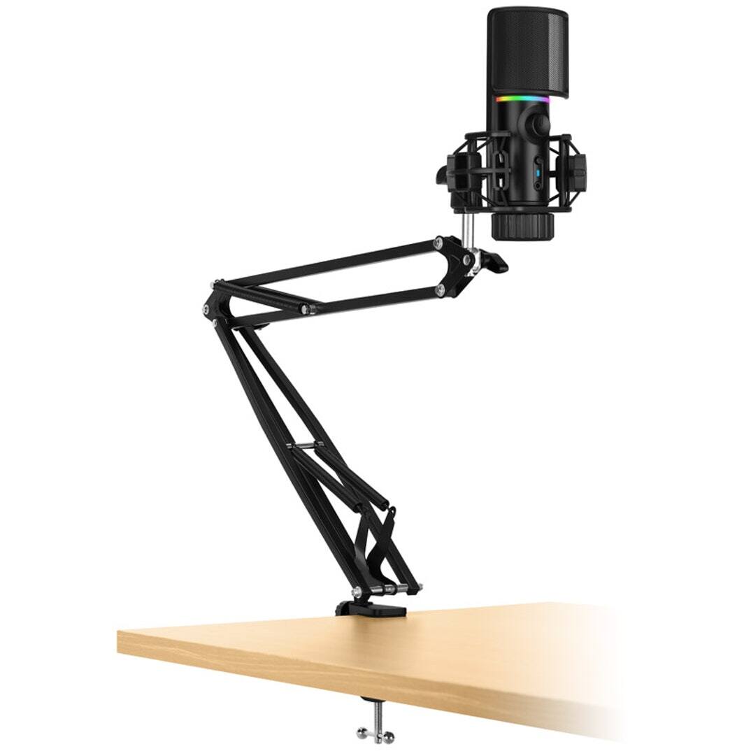 Streamplify MIC RGB Microphone with Mounting ARM and Pop Filter ...