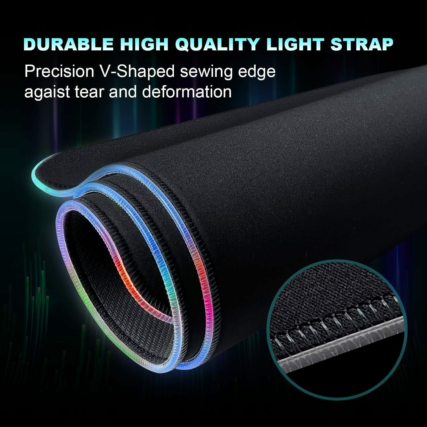 JEDEL RGB Gaming Mouse Pad, 800mm x 300mm x 4mm | Falcon Computers