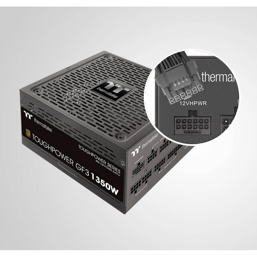 Thermaltake Toughpower GF3 1200W PCIe Gen 5.0 ATX3.0 80 Plus Gold Fully ...