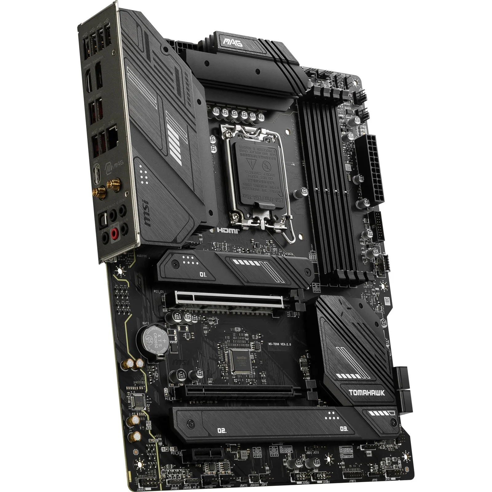 MSI MAG B760 TOMAHAWK WIFI DDR5 ATX - INTEL LGA1700 MOTHERBOARD ...