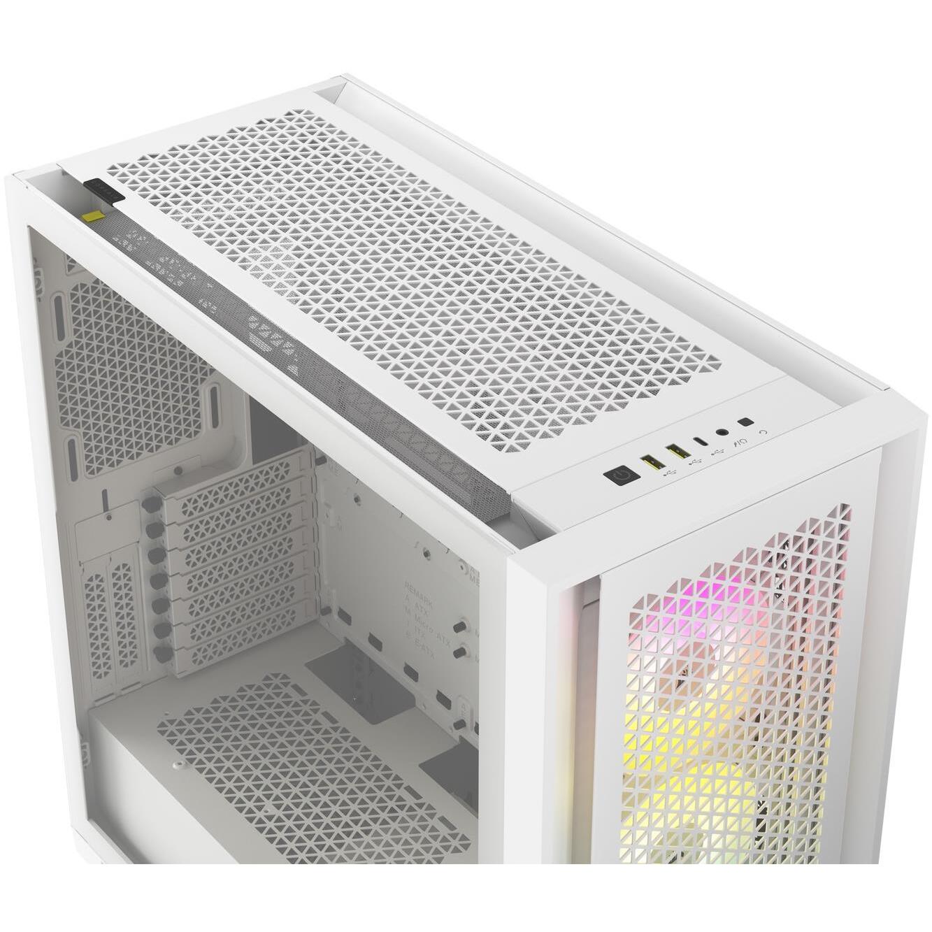 Corsair iCUE 5000D RGB Airflow (WHITE) Mid-Tower Case - SPECIAL OFFER ...