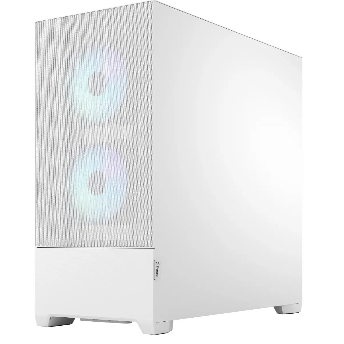 Fractal Designs Pop Air RGB White Core Mid Tower Tempered Glass PC Case ...