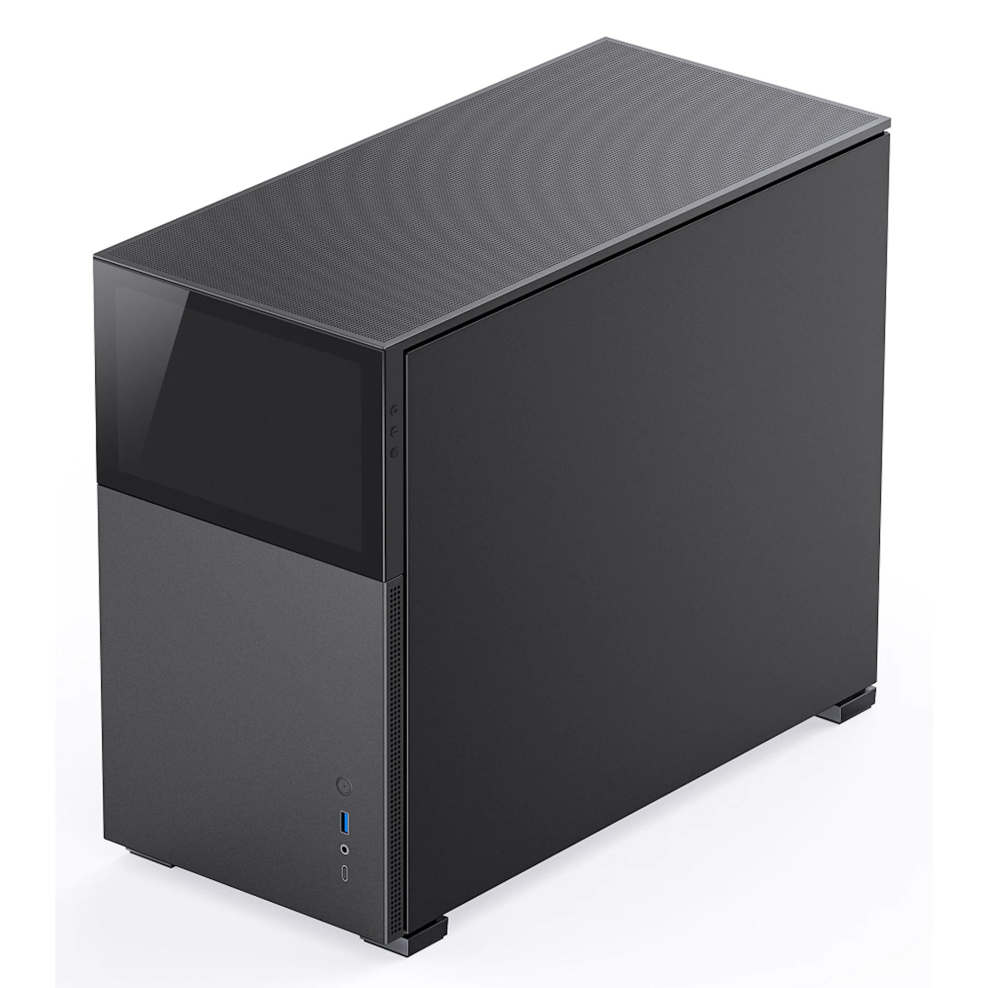 JonsBo D31 Standard With Screen - Micro ATX PC Case – Black, Tempered ...