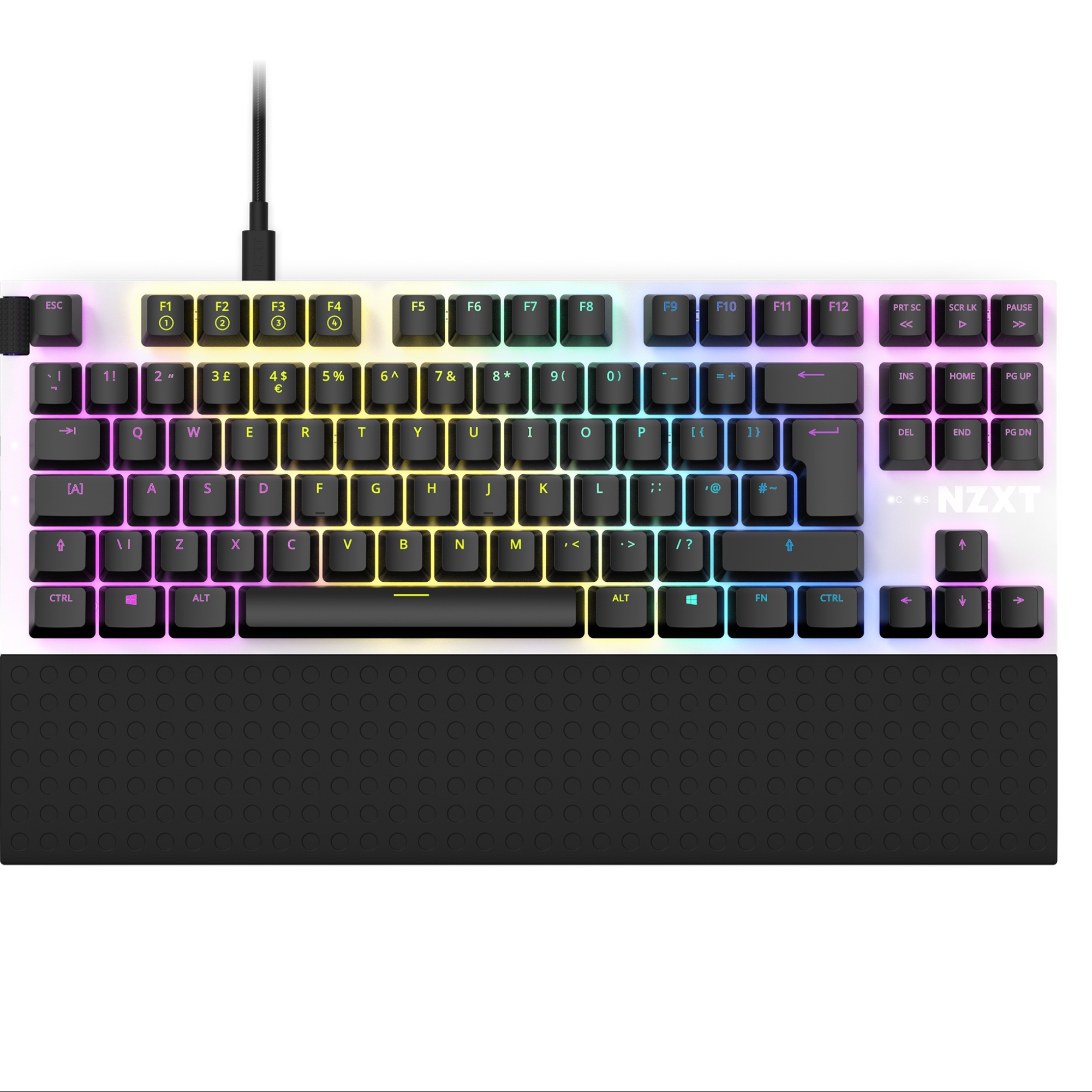 NZXT NZXT Function TKL White Mechanical Keyboard - SPECIAL OFFER ...