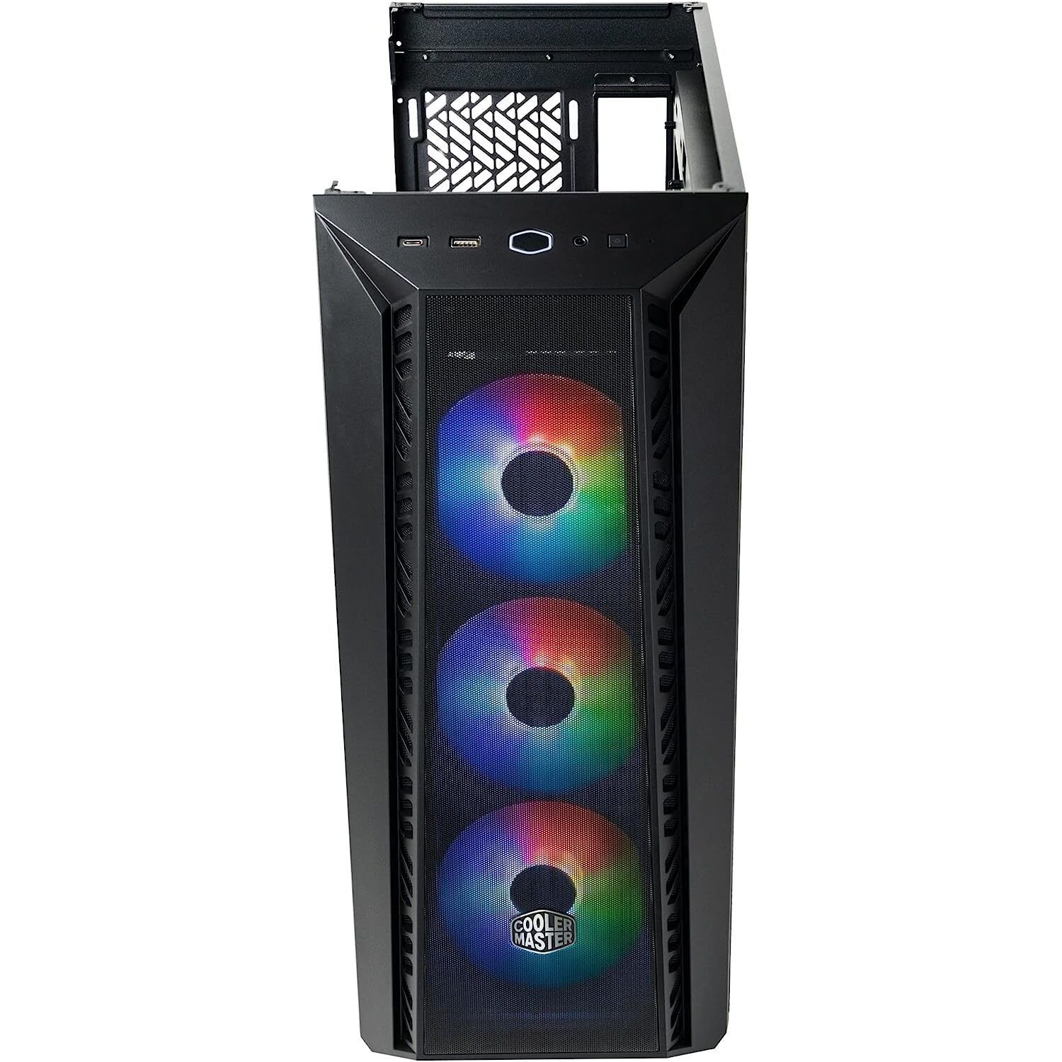 Coolermaster Cooler Master MasterBox 520 Mesh PC Case - Black - Black ...