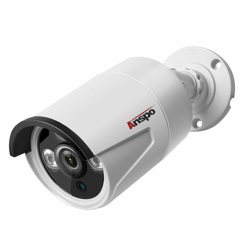 Anspo 5MP CCTV Camera HD Bullet Waterproof Indoor/Outdoor 20M IR Night ...