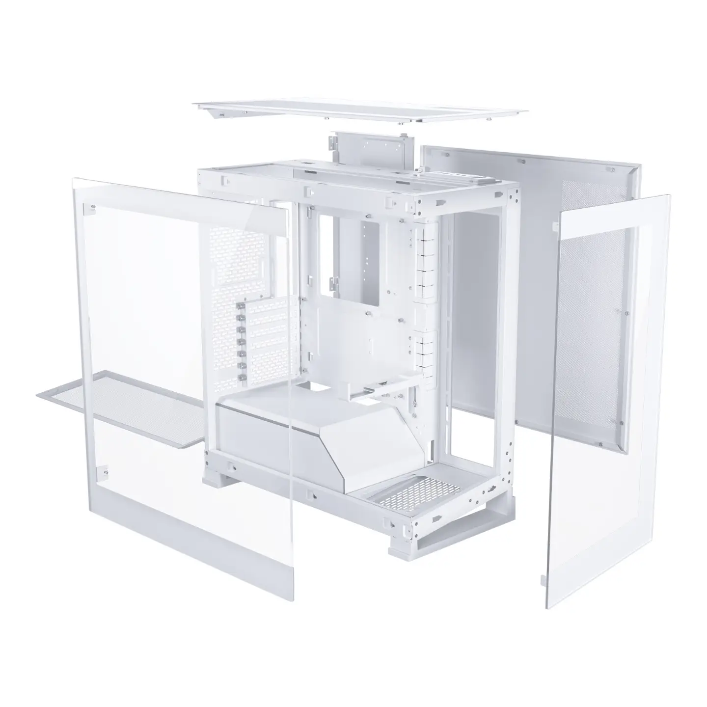 Phanteks NV5 Mid-Tower Showcase PC Case – White, Tempered Glass ...