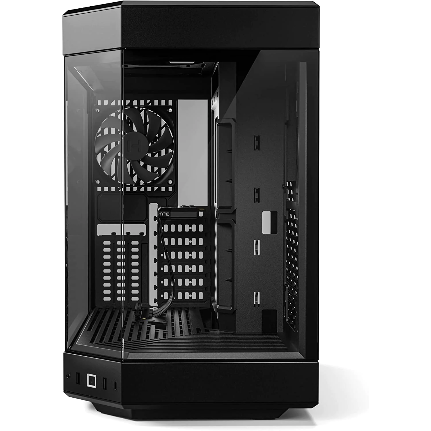 HYTE Y60 DUAL CHAMBER ATX PC CASE - BLACK - SPECIAL OFFER | Falcon Computers